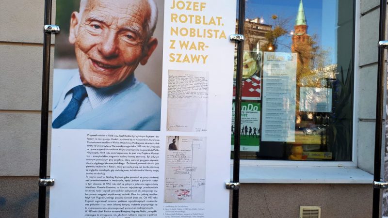 Józefa Rotblat – genialny warszawski fizyk i noblista wrócił na Wolę ...